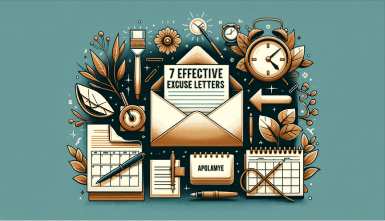 Top 7 Effective Excuse Letters for Not Attending a Meeting - Digital's ...